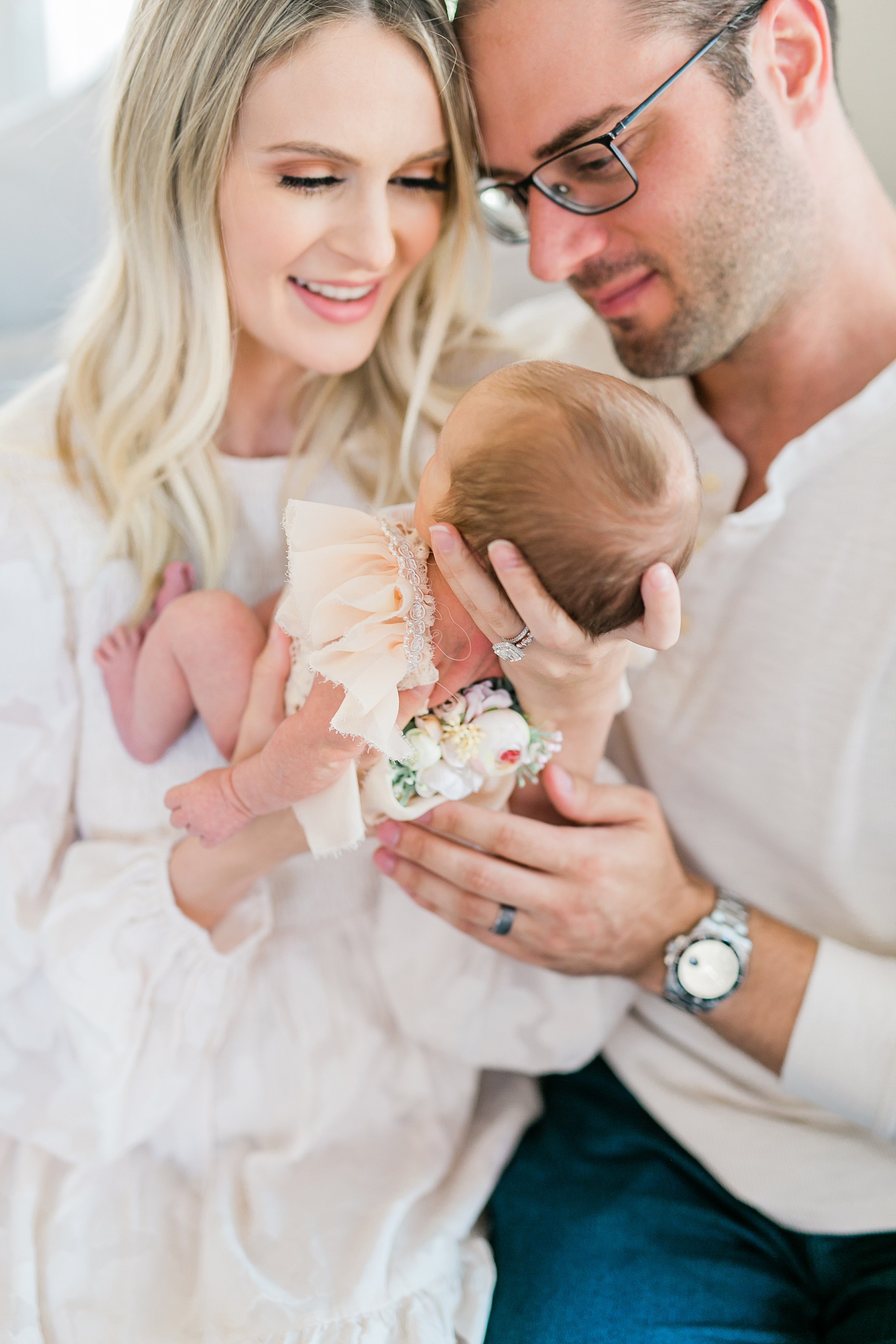 Hoff Family Newborn Lifestyle session in Home | www.whimsiephoto.com